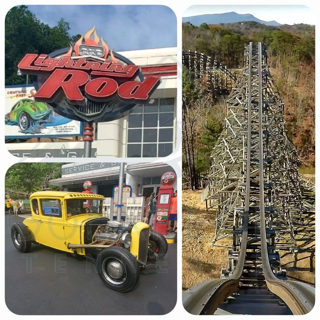 Lightning Rod: Nostalgic Thrills & a Huge Drop!