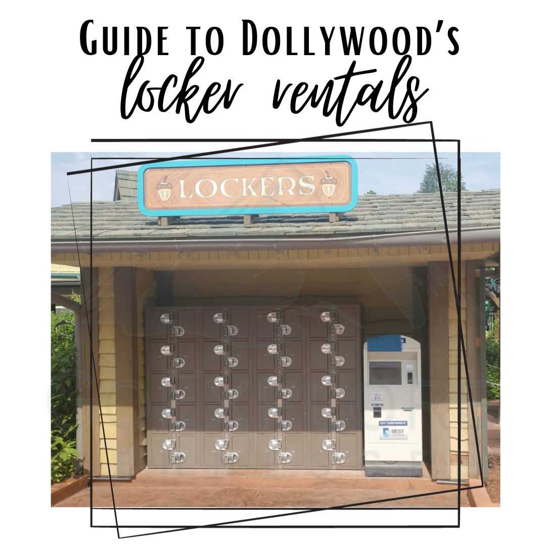 Dollywood's Locker Rentals - All Day Or Floating Option?