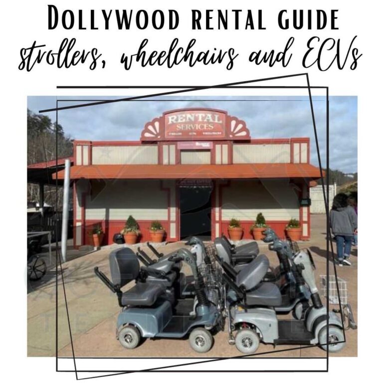 Dollywood Rentals Guide: ECV-Scooter, Strollers & wheelchair